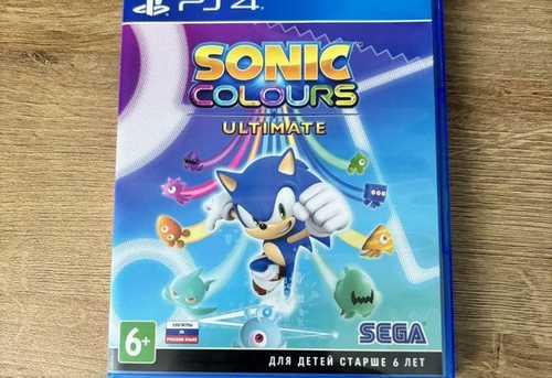 Sonic Colours Ultimate ps4