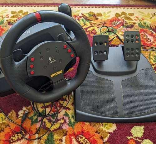 Руль Logitech momo Racing Force Feedback Wheel