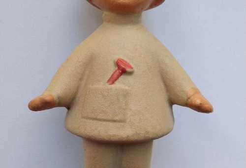 Резиновая игрушка СССР медсестра,санитарка