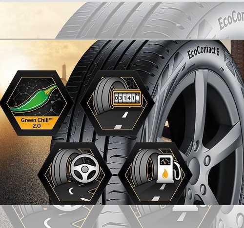 Continental EcoContact 6 155/60 R20 80Q