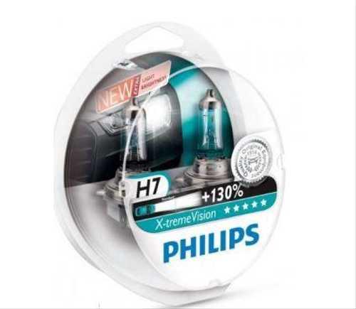 Автолампа philips H7 12V 55W +130 X-treme Vision P