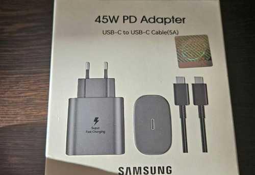Быстрая зарядка Samsung 45W PD Adapter