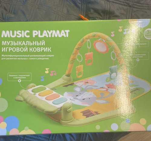 Музыкальный игровой коврик развивающий