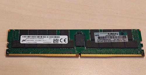 Серверная память Micron HPE 64gb 2666Ghz lrdimm