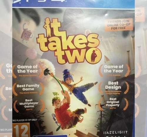 Диски на ps4 it takes two