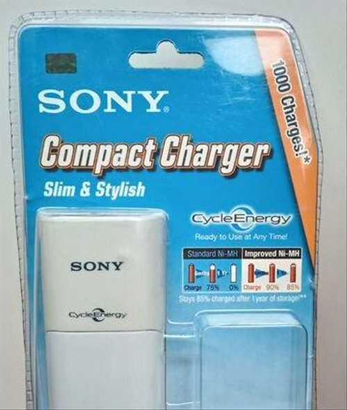 Надежная зарядка аккамуляторов Sony Compact BCG-34
