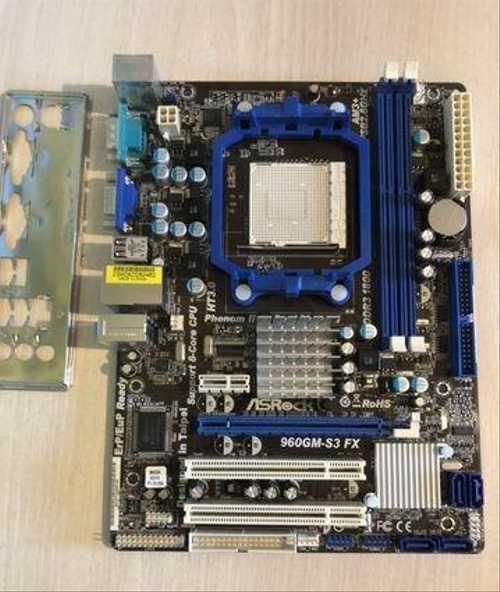 Asrock 960gm-s3 fx