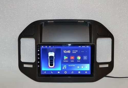 Android магнитола Mitsubishi Pajero 3, есть Teyes