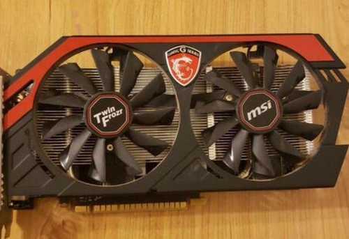 Видеокарта msi gtx 750ti 2gb