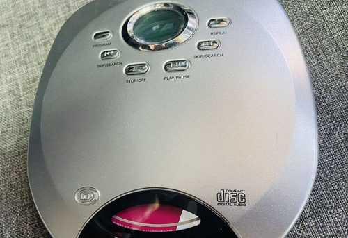 CD player AM/FM radio плеер на батарейках