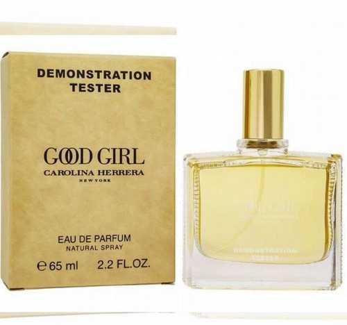 Carolina herrera good girl, 65ml, тестер ОАЭ