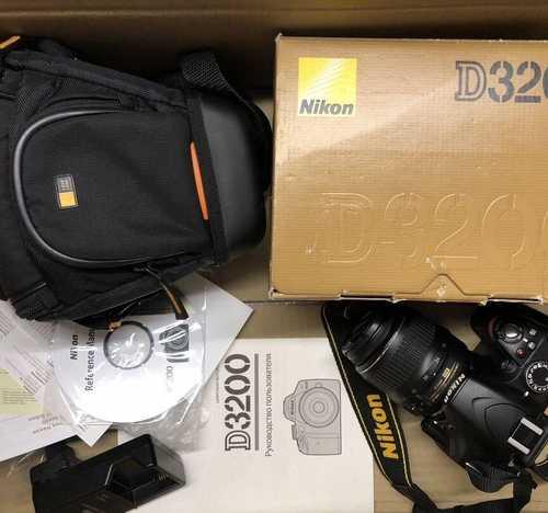 Nikon D3200 пробег 5т.к. сумка, коробка