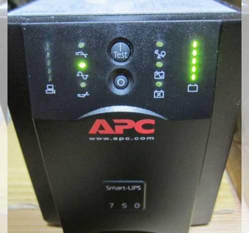 Ибп APC SMART UPS 750 (новые АКБ)