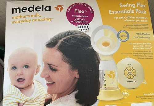 Молокоотсос medela swing flex электрический