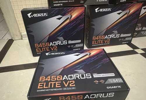 Gigabyte B450 Aorus Elite v2 rev 1.2 новые