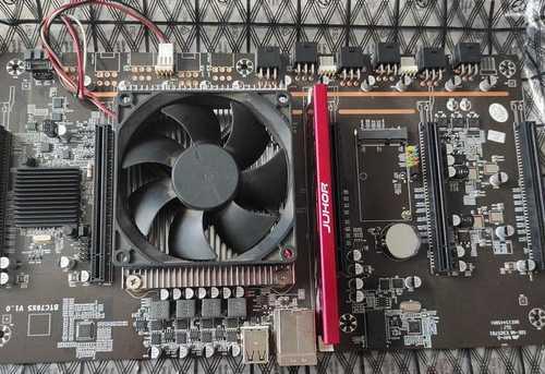 Материнская плата BTC-79X5 (5 PCI-e) + Xeon 2609v2