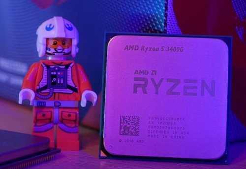 Процессор Amd Ryzen 5 3400G (Vega 11)