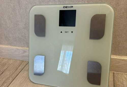 Весы напольные электронные dexp