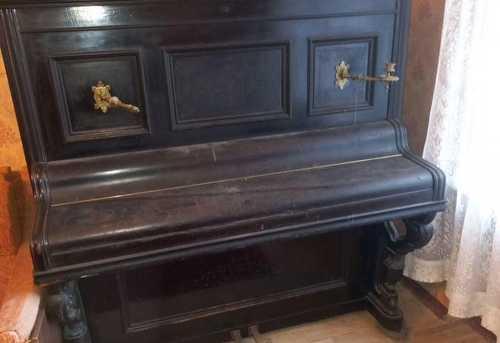 Пианино старинное немецкое H. hansen