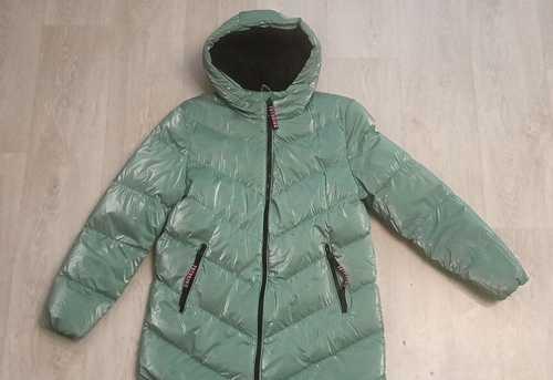 Детский зимний пуховик куртка 152см