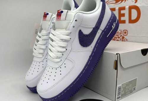 Nike Air Force 1 'White Court Purple'