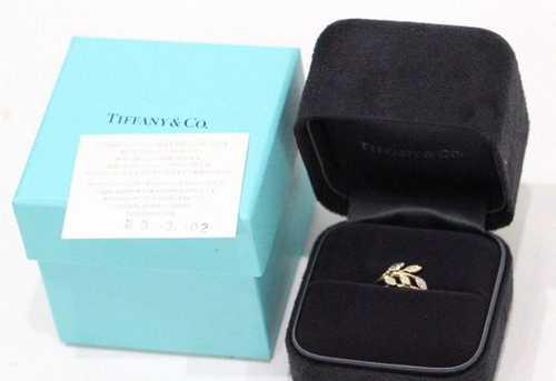Золотое кольцо Tiffany 0.57 ct 5.1 гр