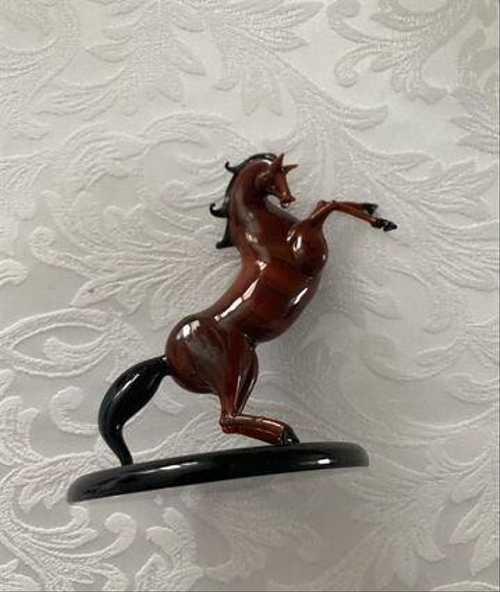 Статуэтка конь из венецианского стекла