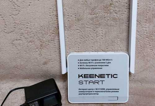 Wi-Fi роутер Keenetic Start KN-1111 на запчасти