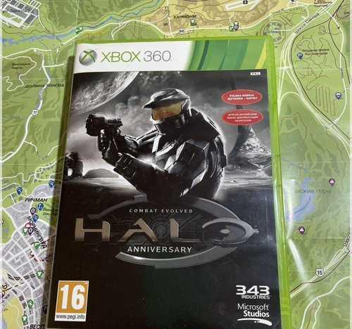 Halo Combat Evolved Anniversary Игра Xbox 360