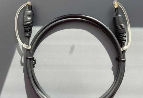 Оптический аудио кабель Toslink - 3.5 jack, 1m