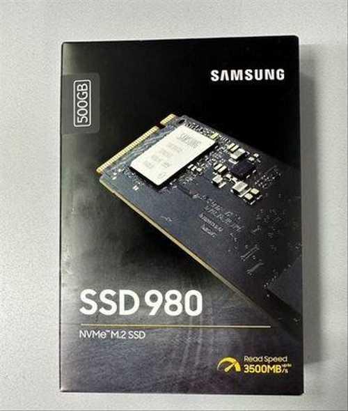 Новый SSD M.2 Nvme Samsung 980 500 gb