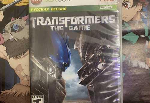 Диски на xbox 360 transformers the game