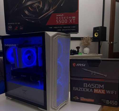 Игровой компьютер (Ryzen 5 2600   RX 5500XT 8GB)