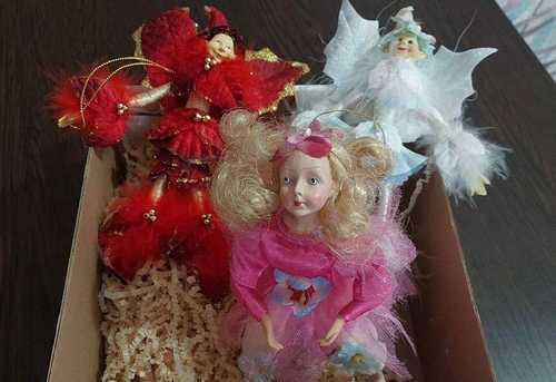 Новогодние куклы украшение