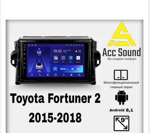 Магнитола Teyes CC2L plus для toyota Fortuner