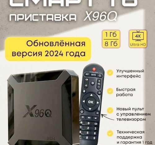 SMART tv приставка для телевизоров android