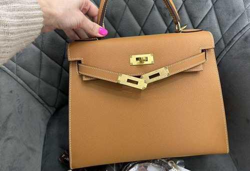 Сумка Hermes Kelly 28 ручная работа