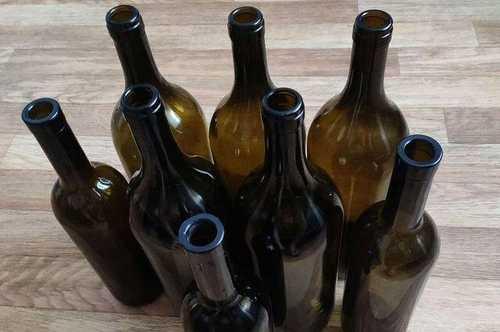 Бутылки для вина на 1.5 и 0.75 литра