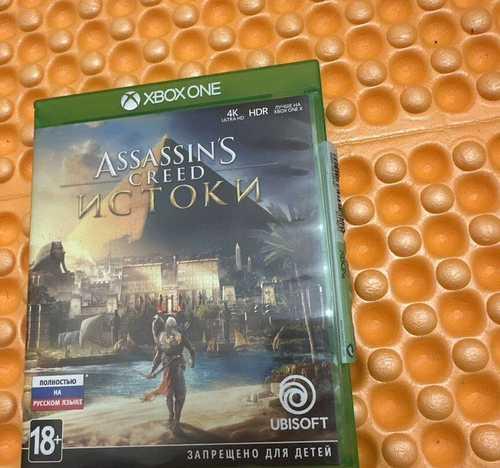 Assassins creed истоки xbox one диск