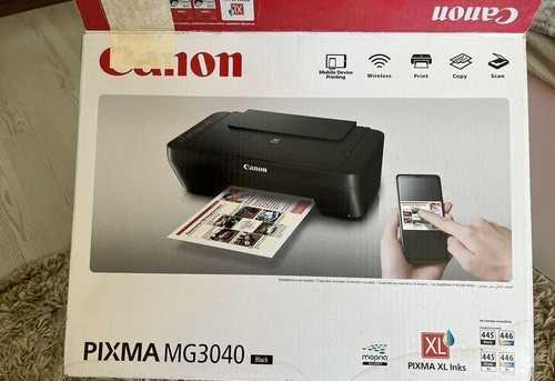 Принтер canon mg3040
