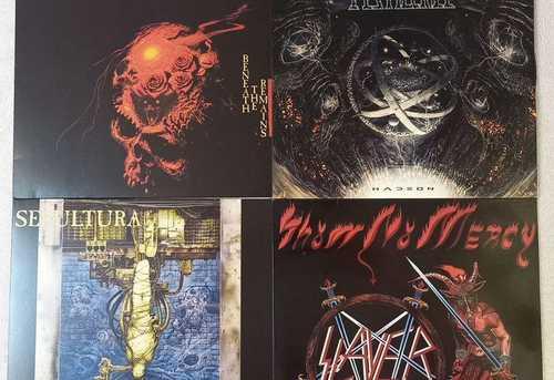Винил Sepultura; Pestilence, Slayer; Carcass