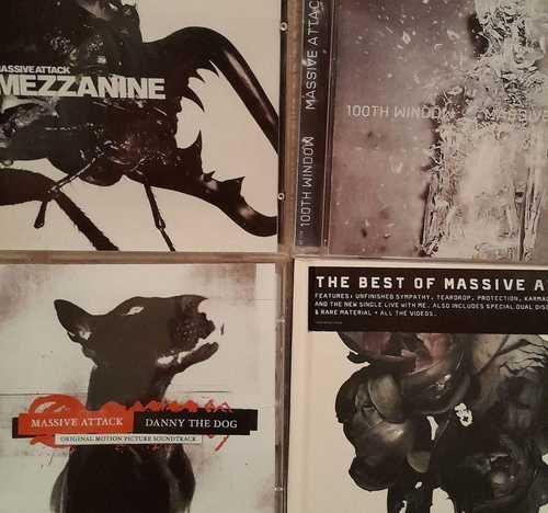 4 CD   1 DVD - Massive Attack - Made In EU