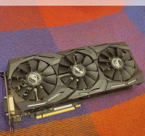 Видеокарта asus ROG strix 1080 ti