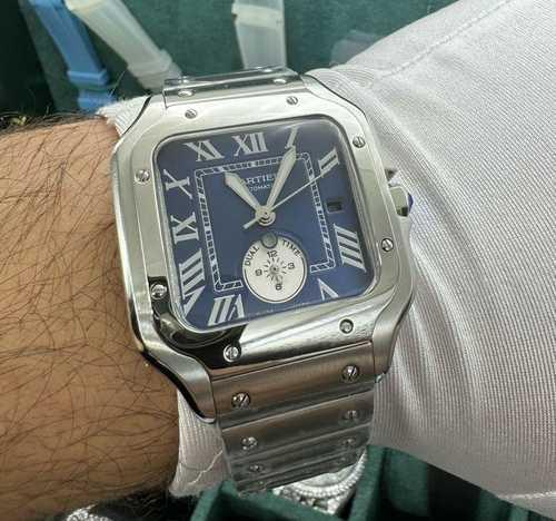 Мужские часы Cartier Santos