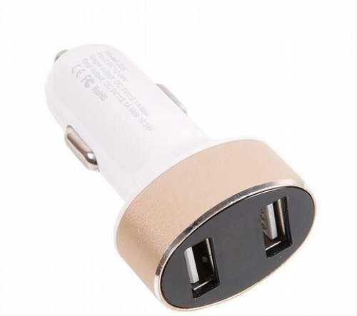 Зарядка от прикуривателя / 2 порта USB, LED экран