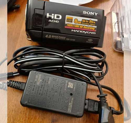 Видеокамера sony hdr cx100