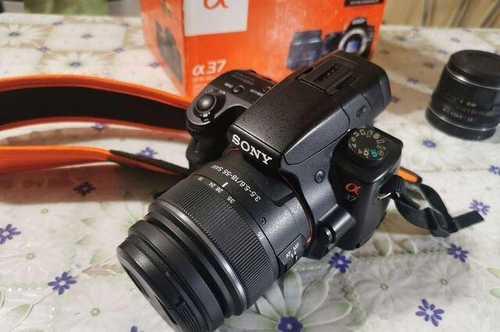 Зеркальный фотоаппарат sony a37