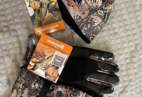 Шапка и перчатки Remington Descent Figure
