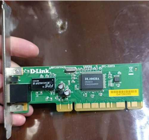 Сетевая карта D-Link DFE-520TX сетевая карта PCI