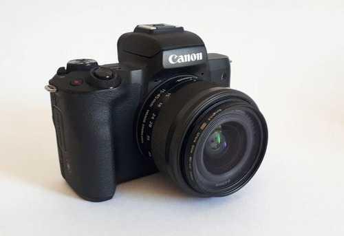 Фотоаппарат Canon m50 kit 15-45